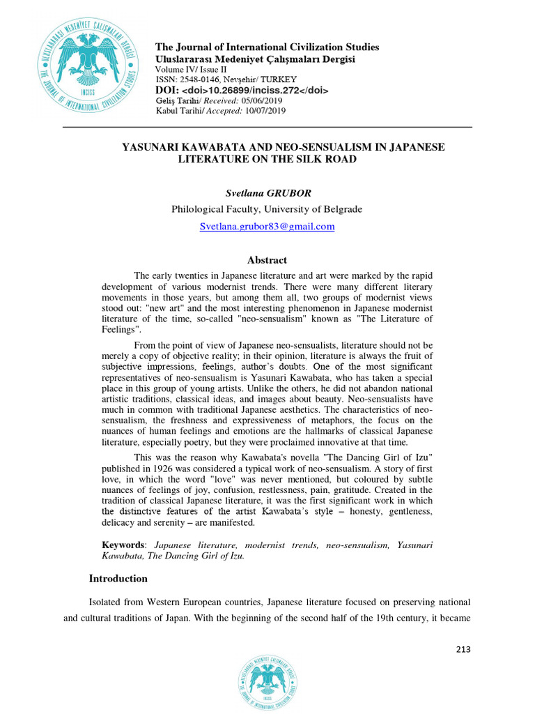 10.26899 Inciss.272 - Doi - 1352646 | PDF | Modernism | Experience