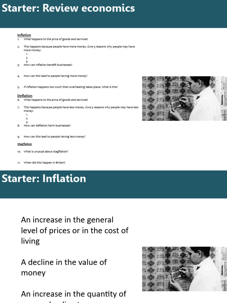 Understanding Inflation and Deflation | PDF | Monetarism | Economics