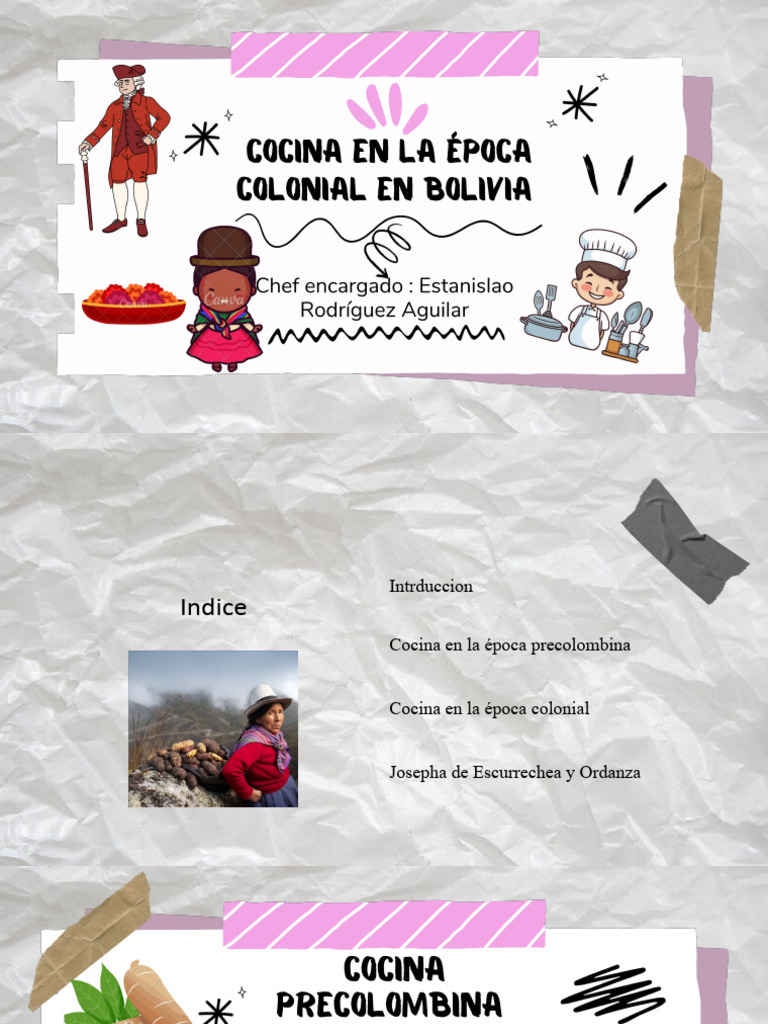 Cocina en La Época Colonial | PDF | Ciencias sociales | Historia