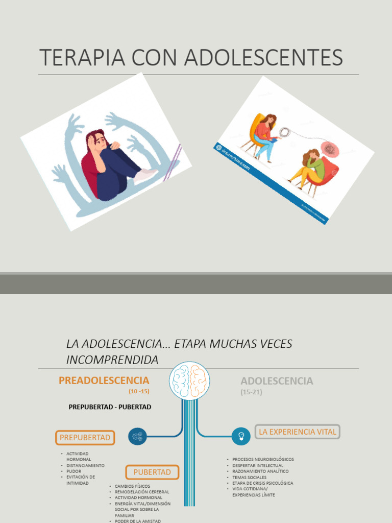 Terapia Con Adolescentes Descargar Gratis Pdf Adolescencia Adultos