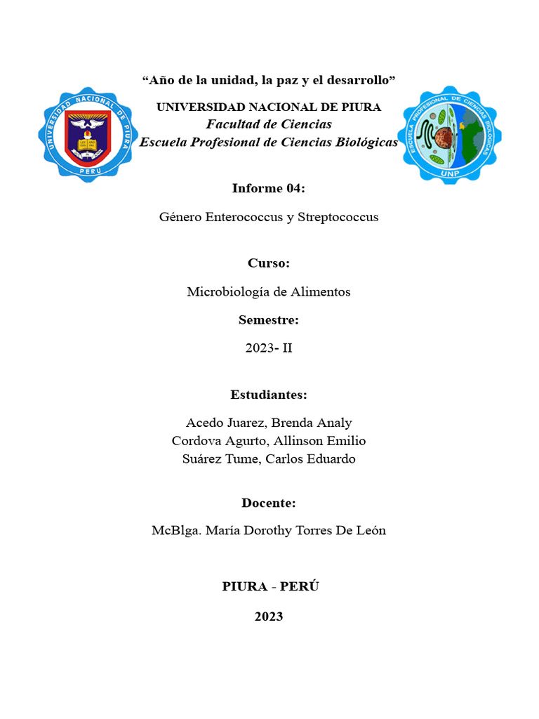 Identificación de Enterococcus faecalis | PDF | Estreptococo | Microbiología