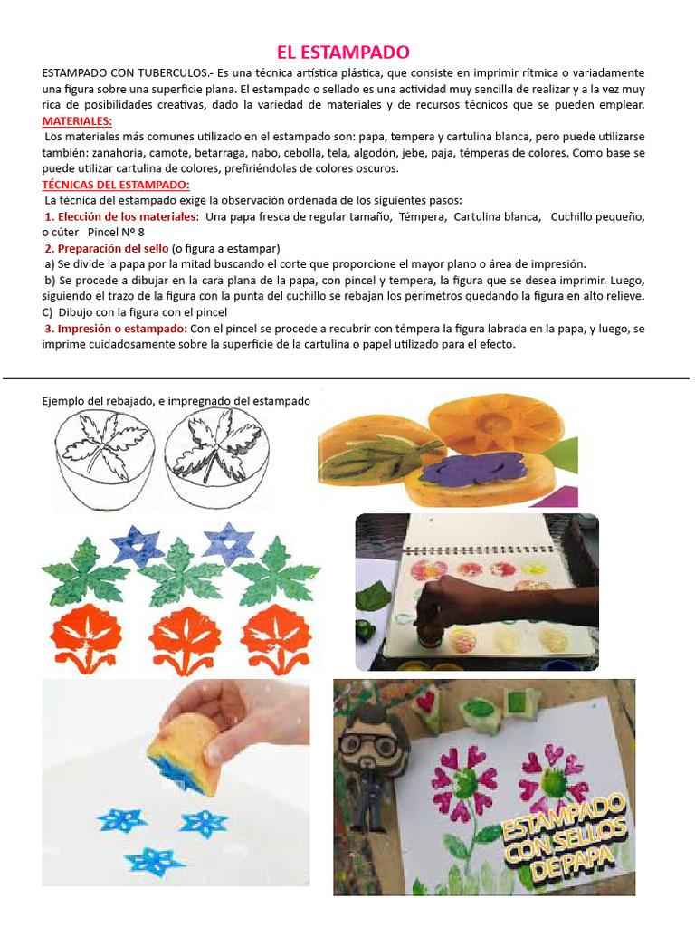 El Estampado | PDF | Arte