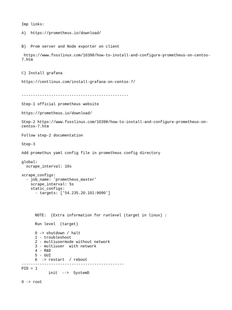 Day 24 Prometheus Grafana Pdf Server Computing Computer Networking