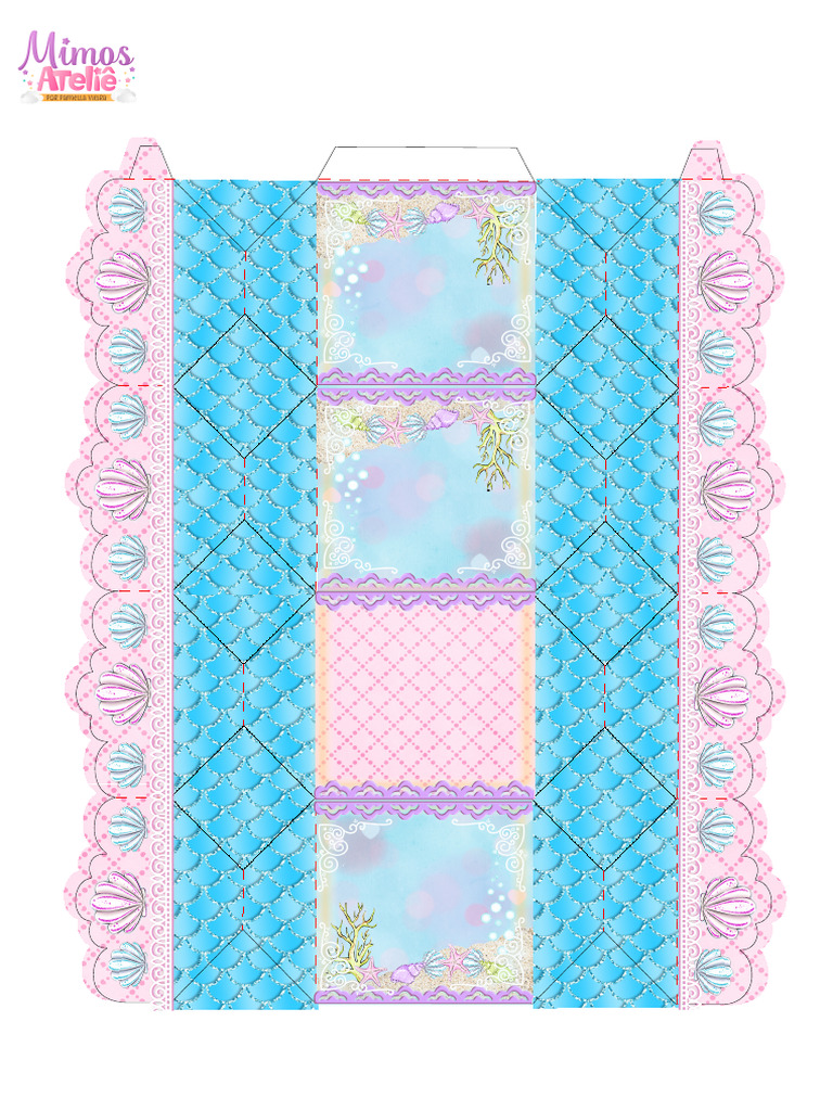 CX Bala - Fundo Do Mar - Mimos Ateliê | PDF