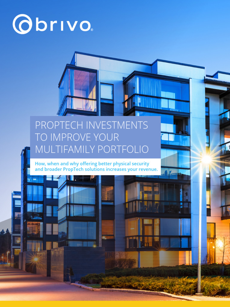 BRIVO Proptech Investment | Download Free PDF | Access Control | Home ...