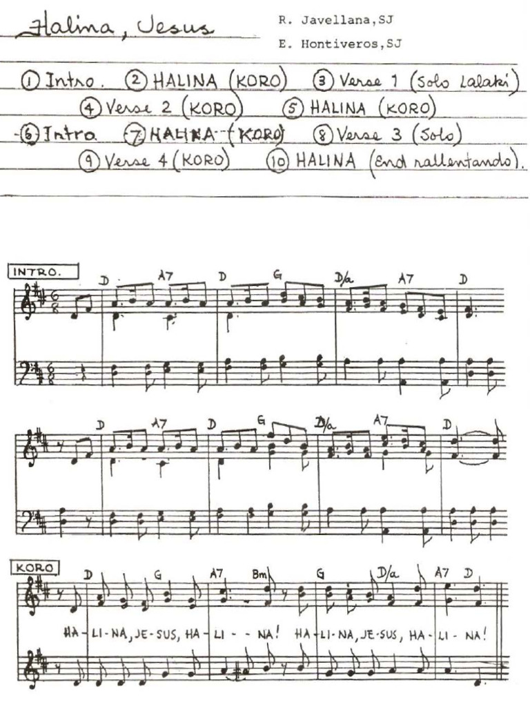 Halina Hesus Halina | PDF