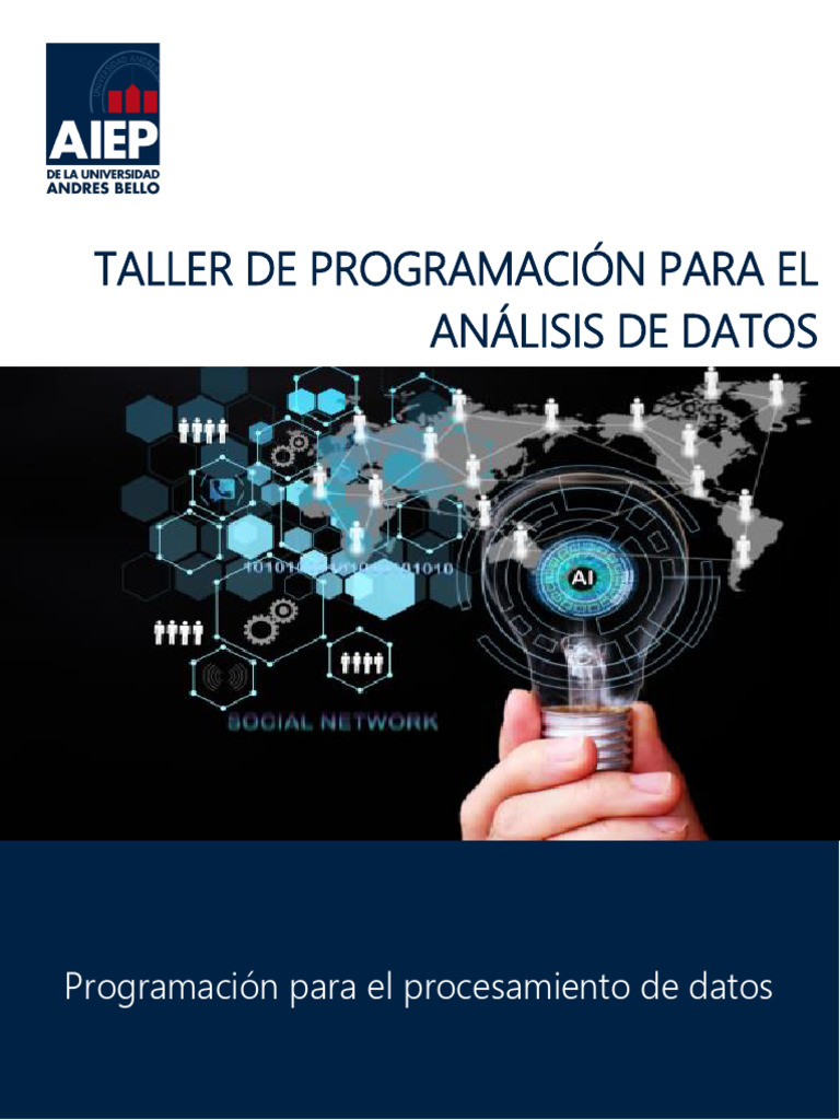 Programación para El Procesamiento de Datos | PDF | SQL | Datos