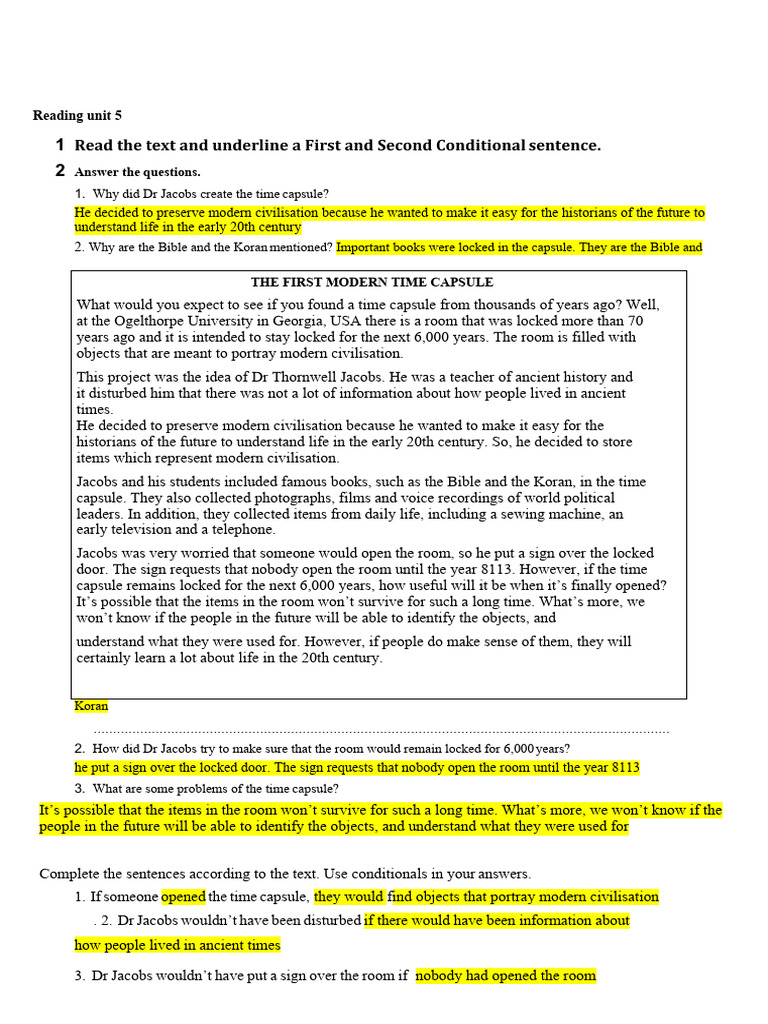 Modern Civilization Time Capsule Insights | PDF