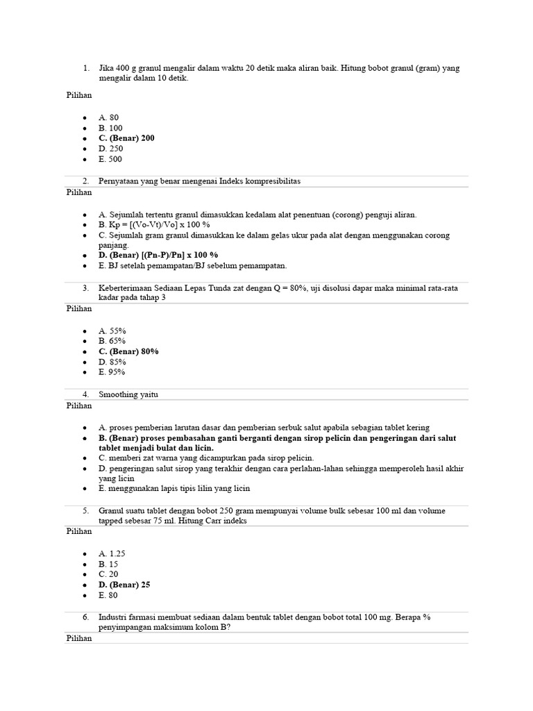 Latihan Uas Teknologi Tablet | PDF