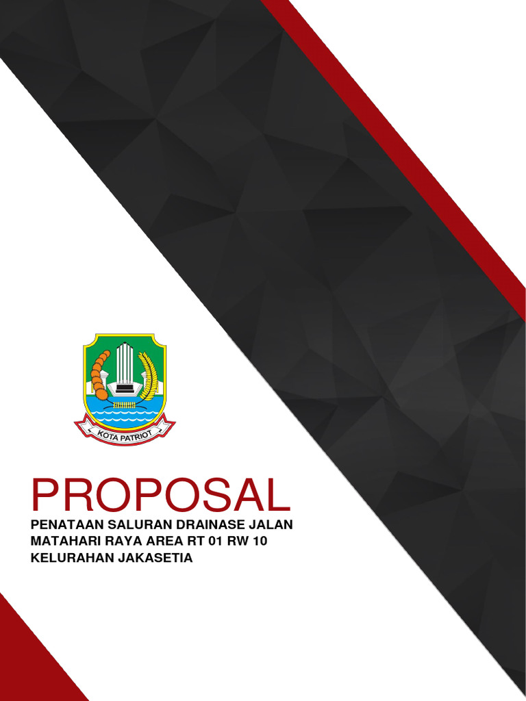 Proposal Penataan Saluran Drainase - Final2 | PDF | Griya & Taman | Sains & Matematika