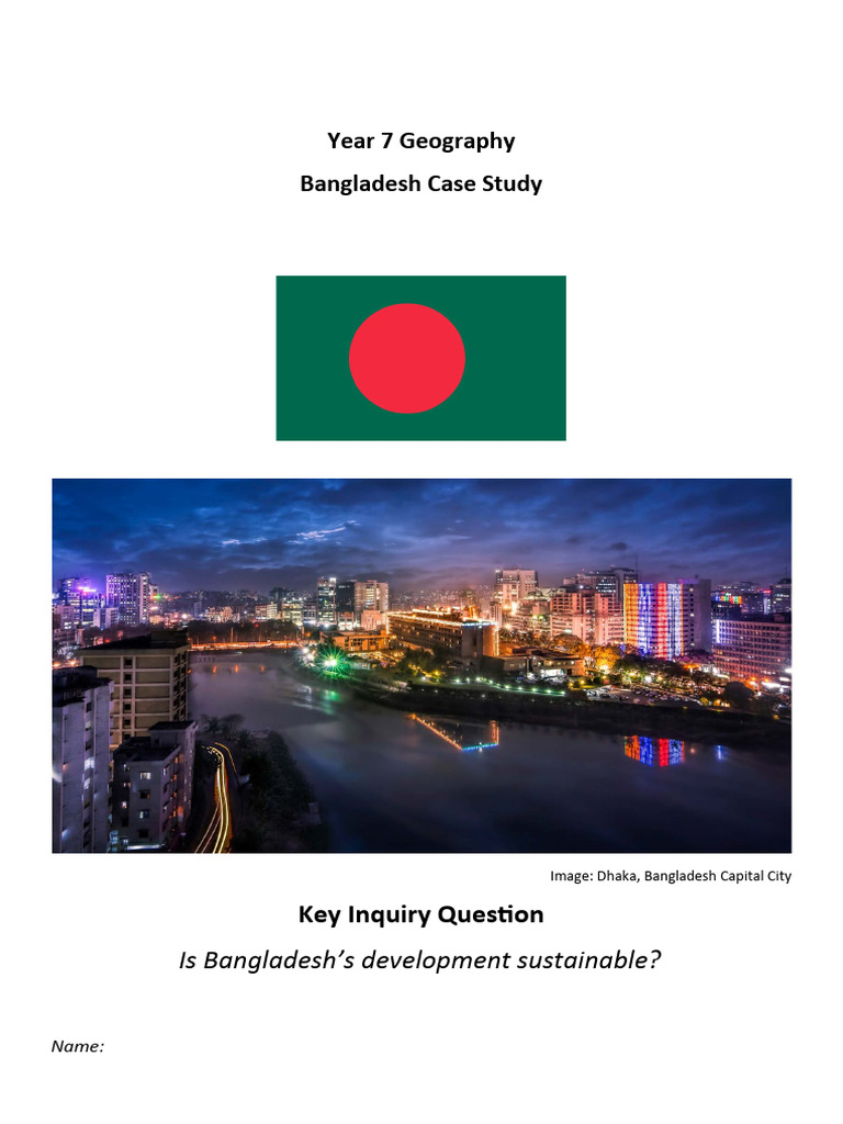 Bangladesh Case Study | PDF | Life Expectancy | Gross Domestic Product