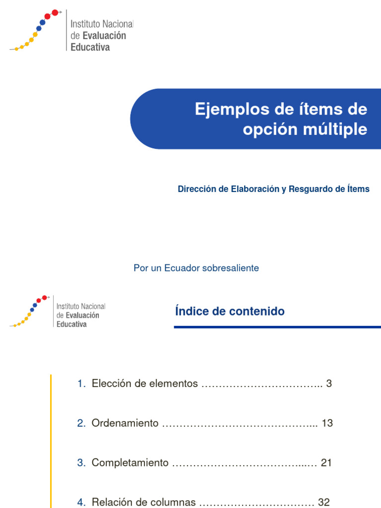 Ejemplos de Ítems Taller de Formatos - Feb 2015 | PDF | Paraguay | Surrealismo