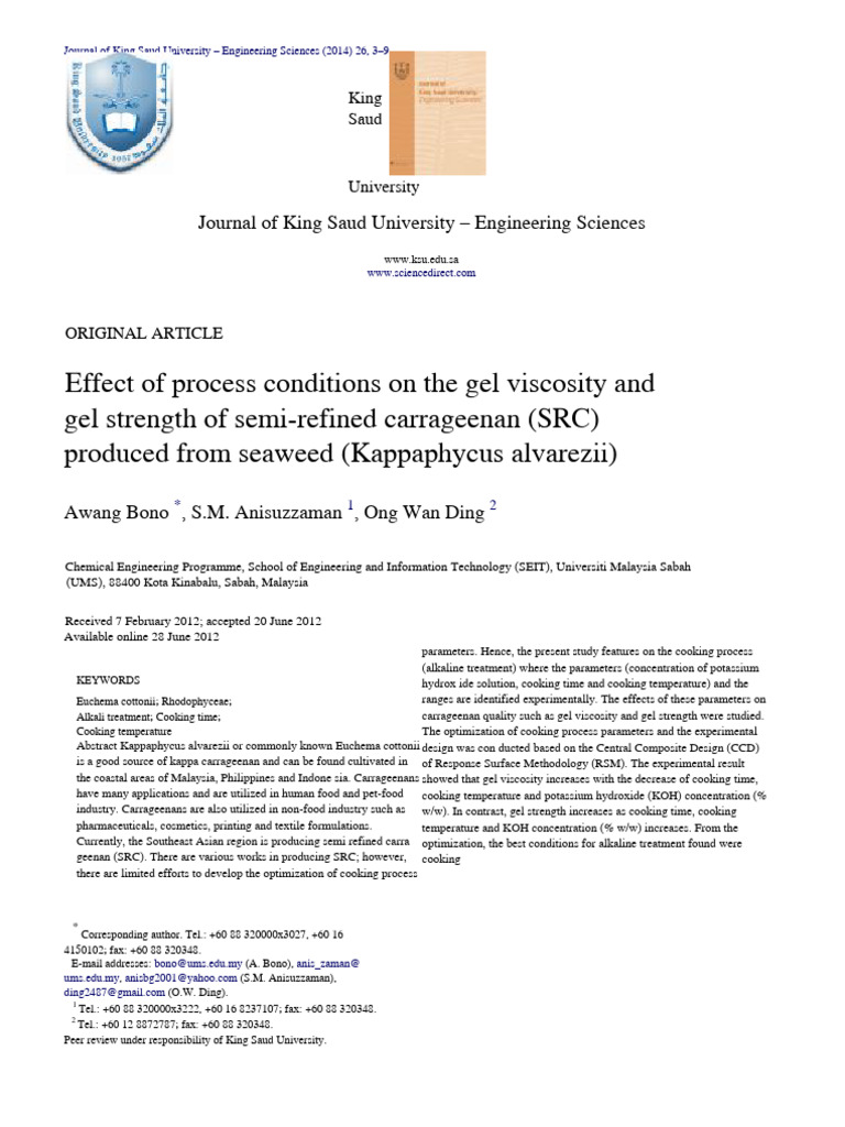 Bono Et Al - SRC | PDF | Science & Mathematics