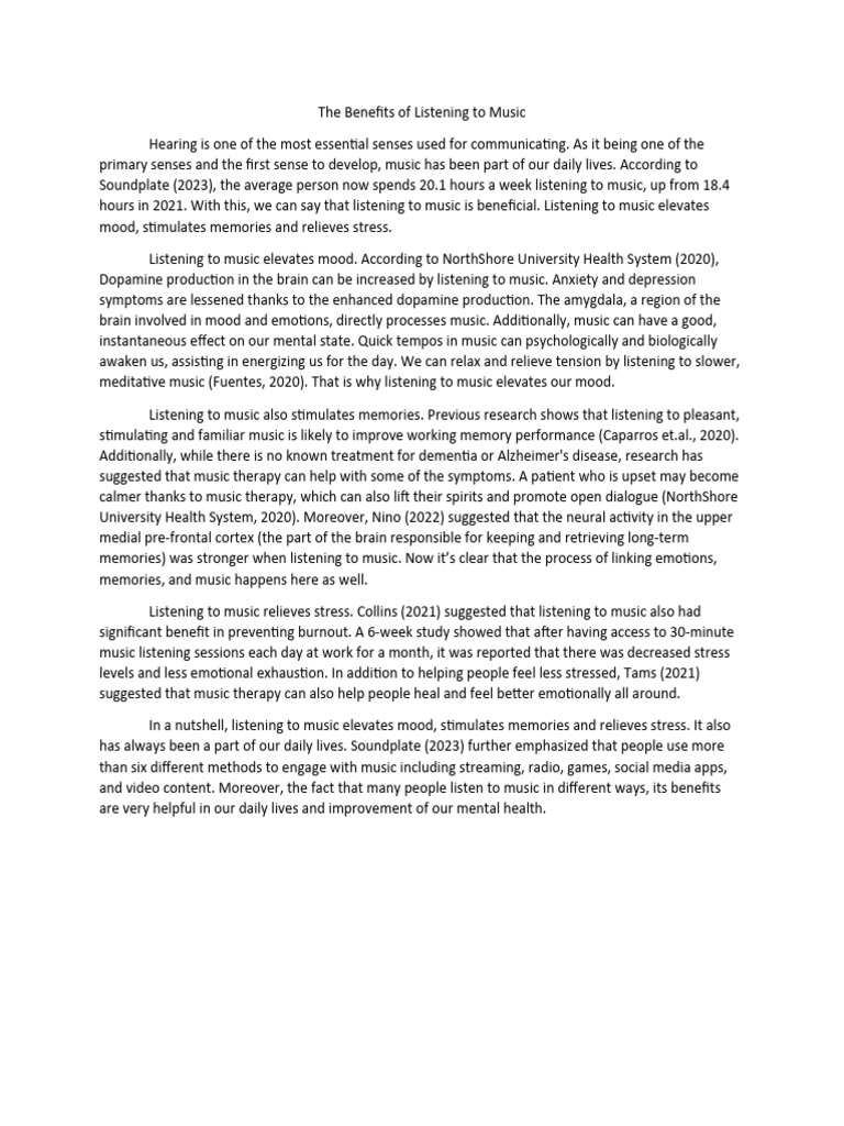 CRWT Essay | PDF | Memory | Mental Health