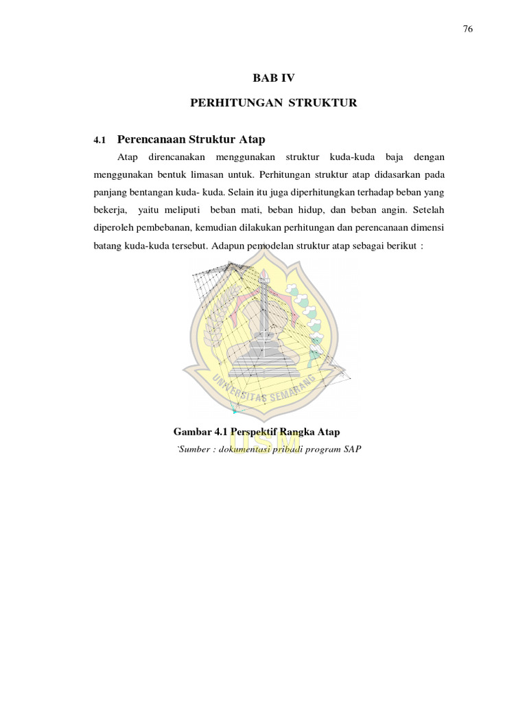 Rangka Baja Tutorial | PDF