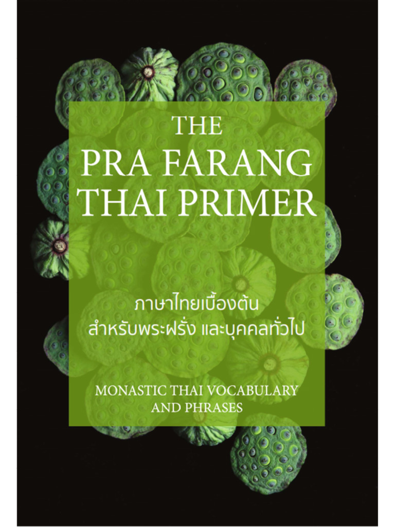Pra Farang Thai Primer 2nd Edition Pdf