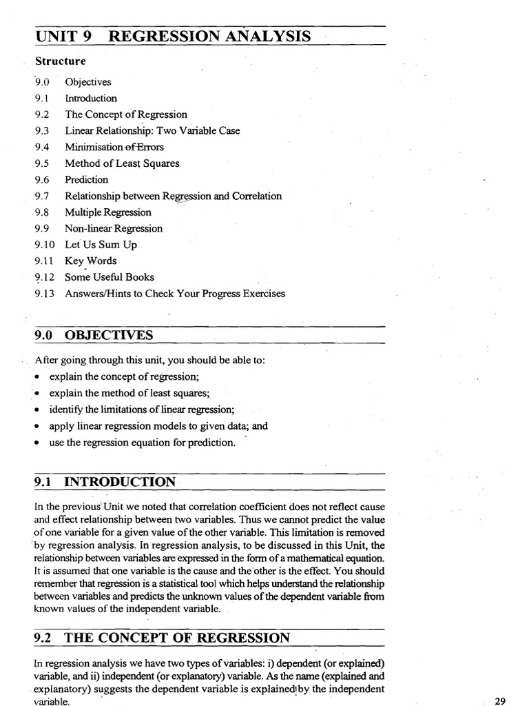 Regression Analysispdf | PDF | Linear Regression | Regression Analysis