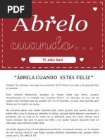 Cartas Abreme Cuando | PDF | Amor