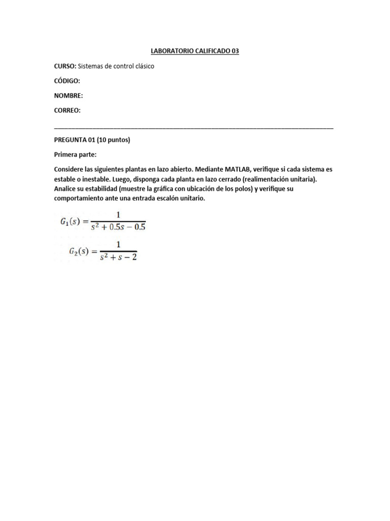 Loboratorio Calificado 03 | PDF | Métodos y materiales de enseñanza