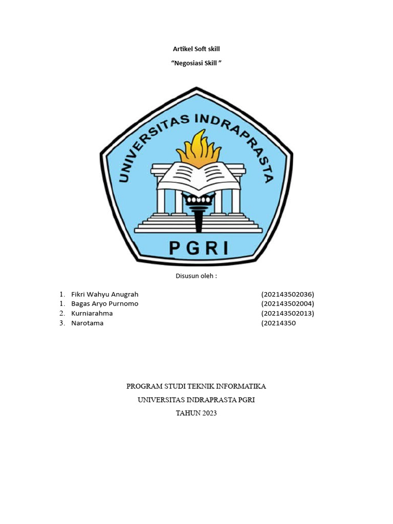 Menguasai Skill Negosiasi di Tempat Kerja | PDF | Karier & Perkembangan ...
