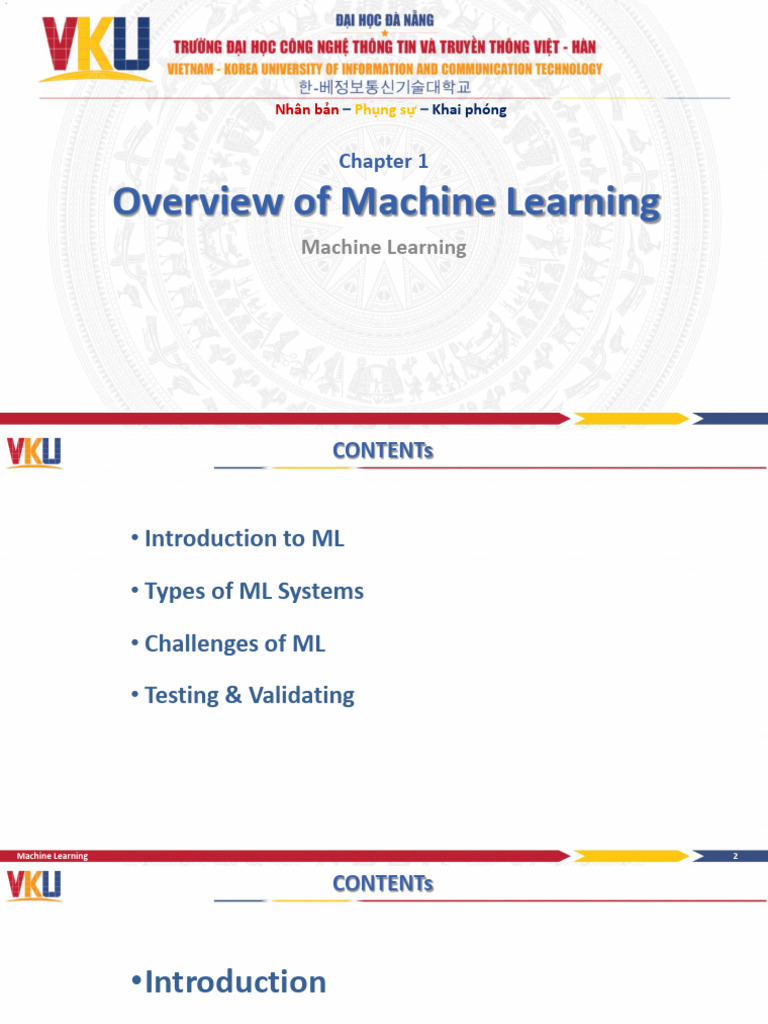 Ml 1 Overview Of Ml Week 1 Pdf Machine Learning Artificial