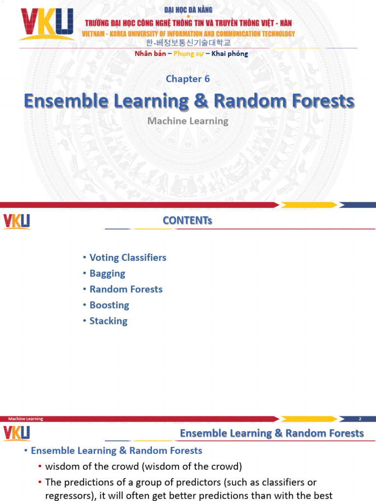 ML.6-Ensemble Learning - Random Forests (Week 10) | PDF | Machine Learning | Statistical Data Types
