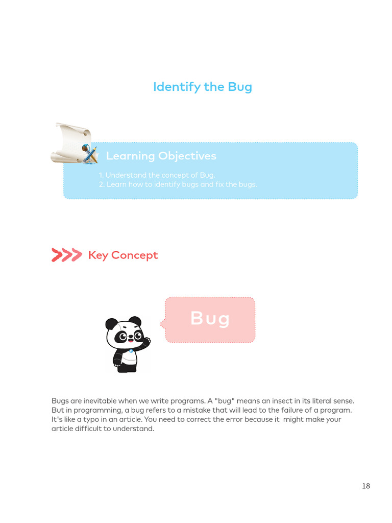 Lesson 04 Identify The Bug - Sheet | Download Free PDF | Software Bug | Computer Programming