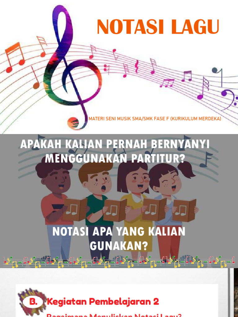 Notasi dan Birama Lagu dalam Musik | PDF | Seni & Disiplin Bahasa | Puisi