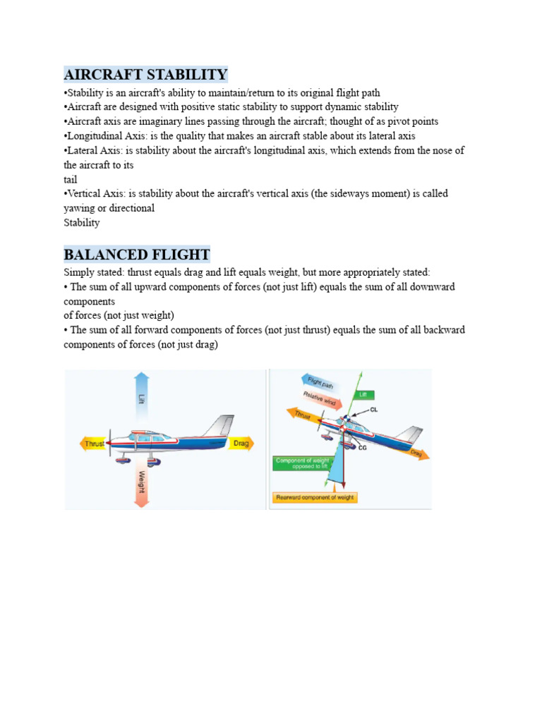 Aero Reviewer | PDF | Lift (Force) | Flight Control Surfaces