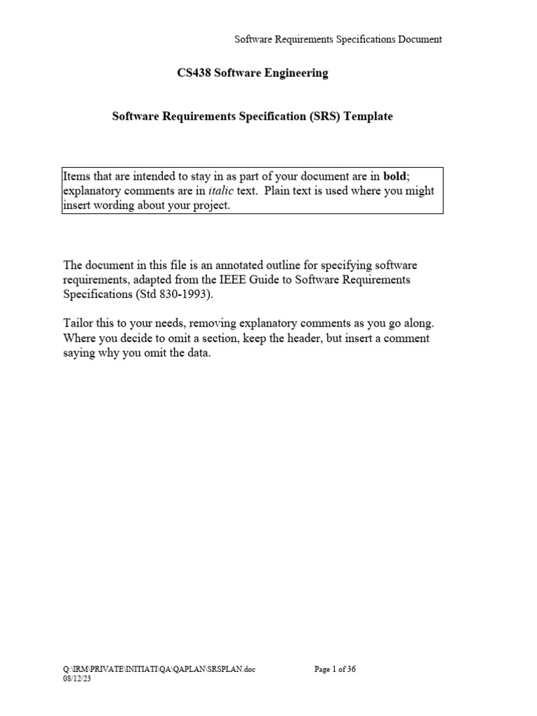 Srs Group 4 | PDF | Graphical User Interfaces | Specification (Technical Standard)