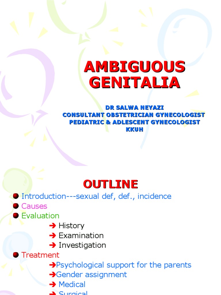Ambiguous Genitalia | Androgen | Reproductive System