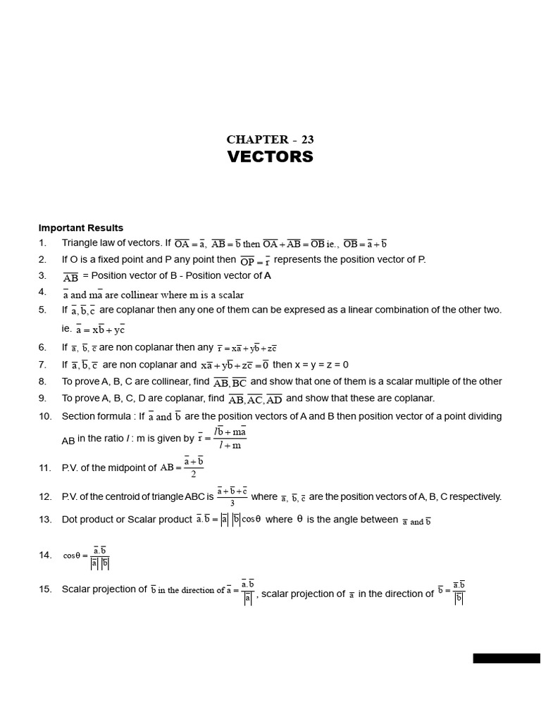 Vectors (CN) | Download Free PDF | Geometry | Euclidean Geometry