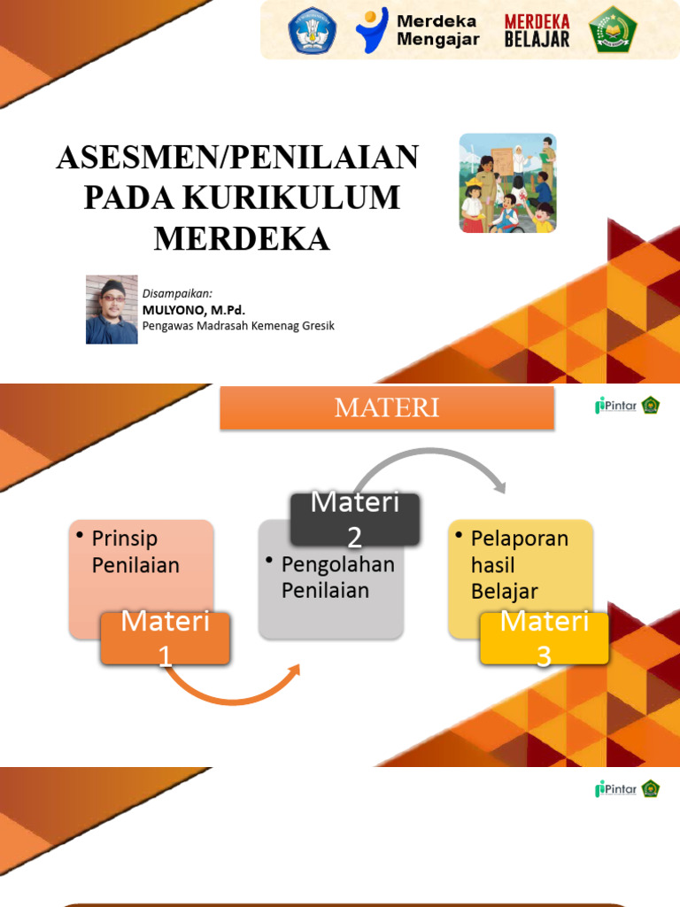 Asesmen Pada Kurikulum Merdeka - Mulyono | PDF