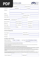 Departure Report Template | PDF | Business | Finance & Money Management