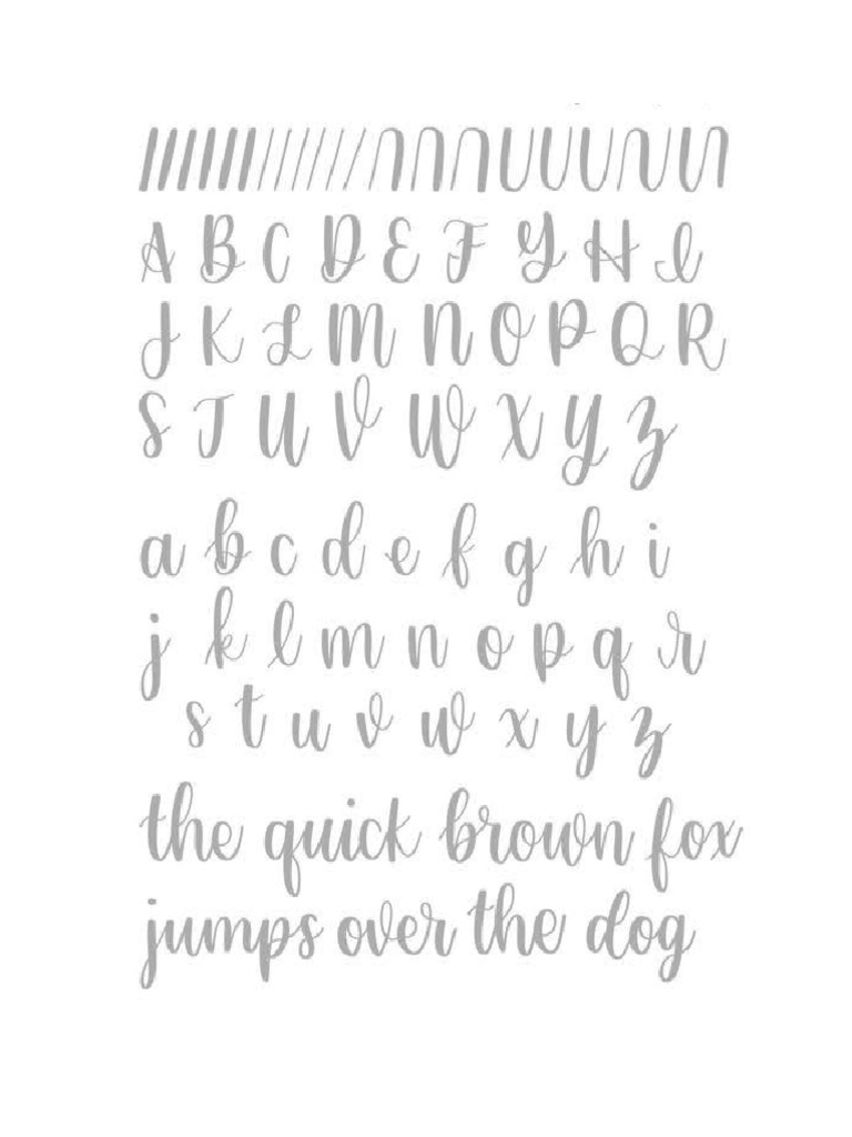 Lettering | PDF