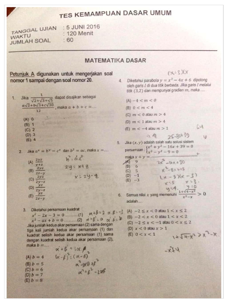 Um Ugm 2016 Tkdu | PDF