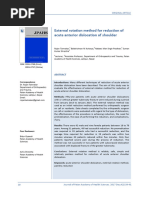 Modified Kocher's Method for Shoulder Dislocation | PDF | Shoulder ...