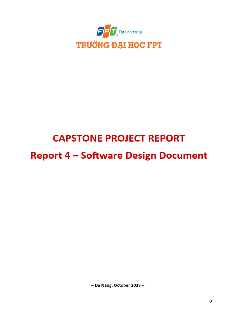 Report4_ Software Design Document | Download Free PDF | Databases | Information Technology