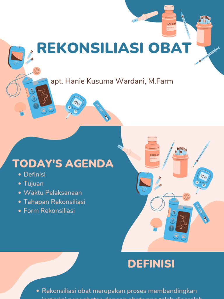 Proses Rekonsiliasi Obat Pasien | PDF | Pengembangan Diri