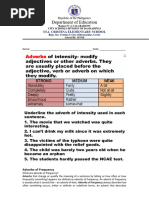 Adverbs of Frequency Interactive Worksheet Live Worksheets | PDF