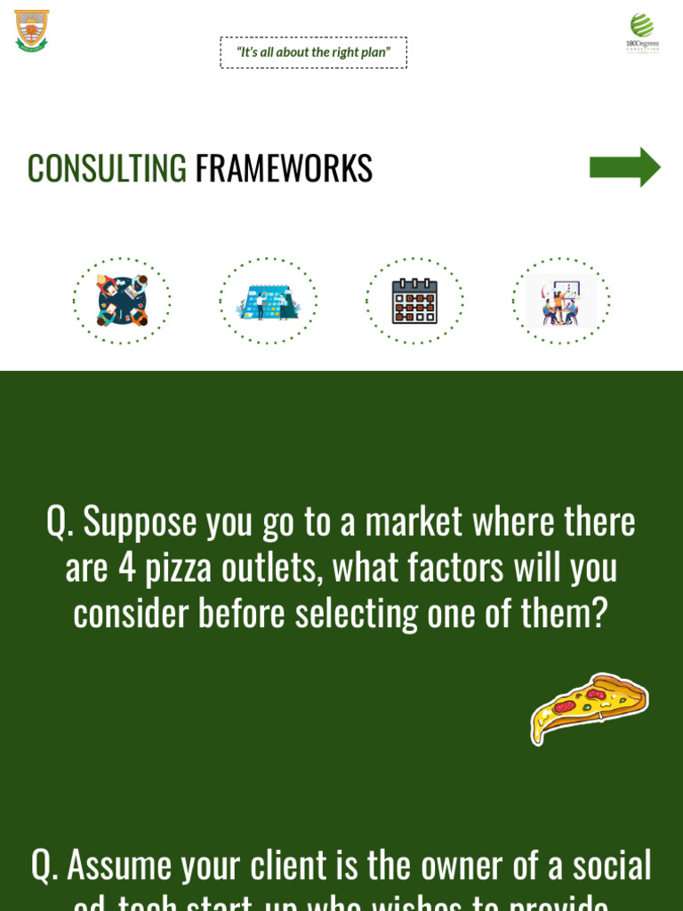 Consulting Frameworks for Market Analysis | PDF | Strategic Management ...