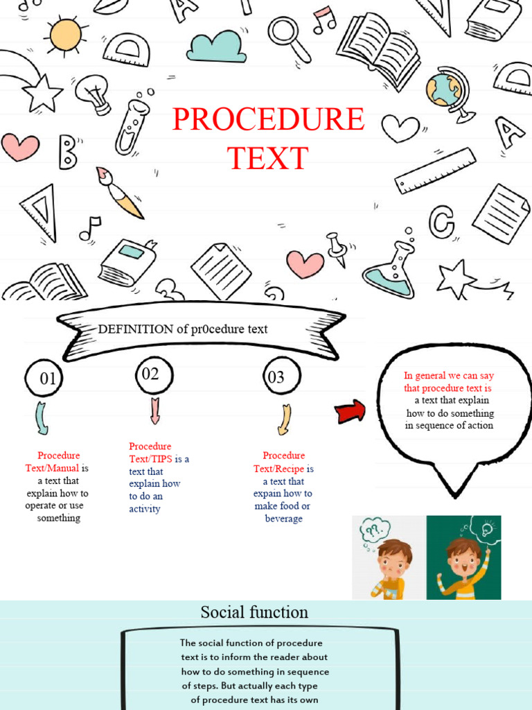 PPT Procedure | PDF | Language Mechanics | Syntax