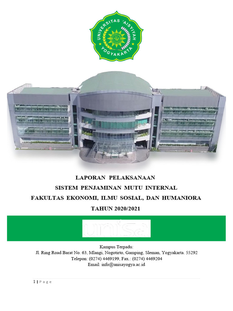 Laporan Spmi Feishum 2020 2021 | PDF | Karier & Perkembangan
