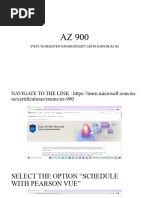 Steps To Schedule The Exam Azure Fundamentals AZ900 | PDF