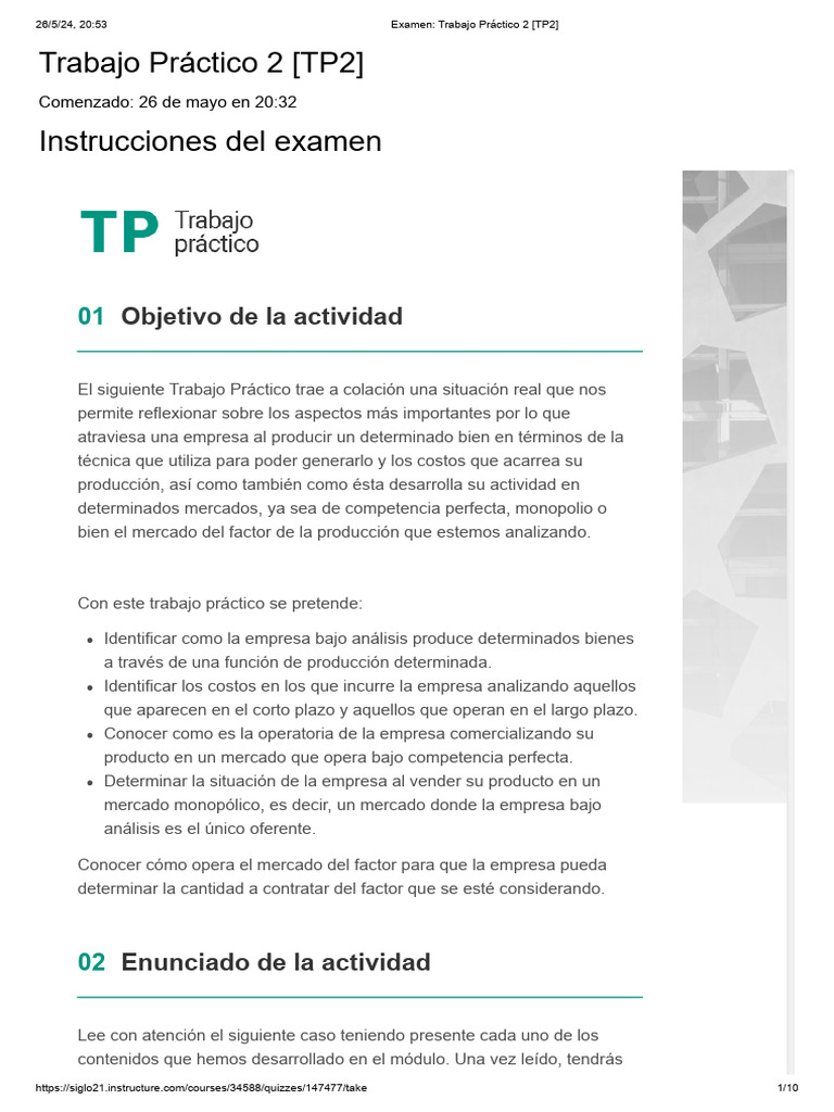 Principios de Economía - TP2 - 85% | PDF | Monopolio | Precios