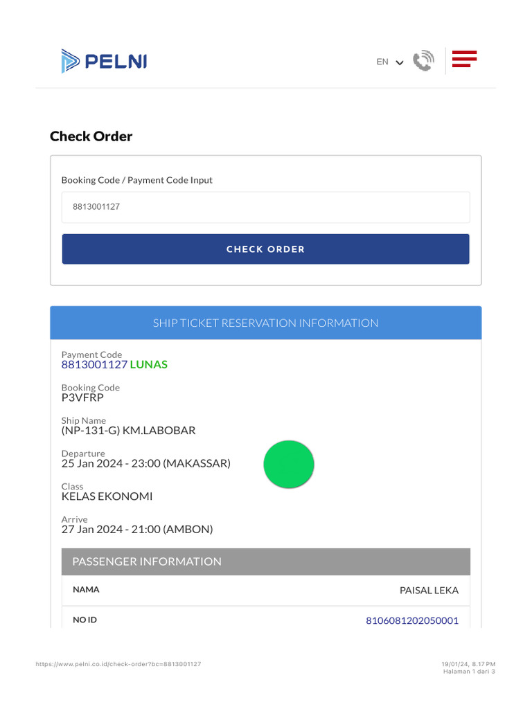Check Order 2 | PDF | Shipping Companies | Shipping