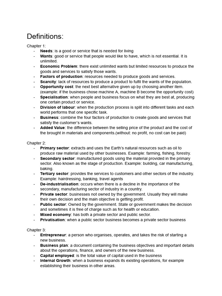 Business Definitions and Formulas | PDF | Promotion (Marketing) | Marketing