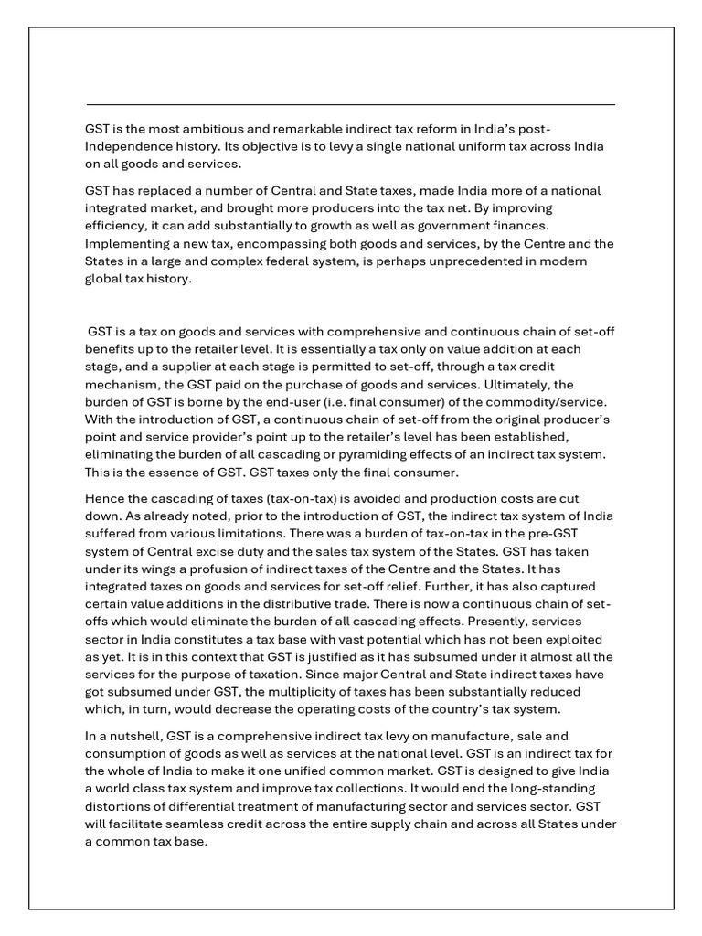 My GST File 2 | PDF | Value Added Tax | Taxes