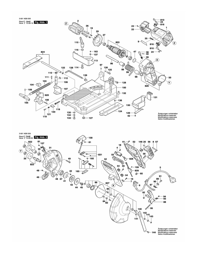Bosch GCD 12 JL 3 601 M28 030 Illustrations | PDF