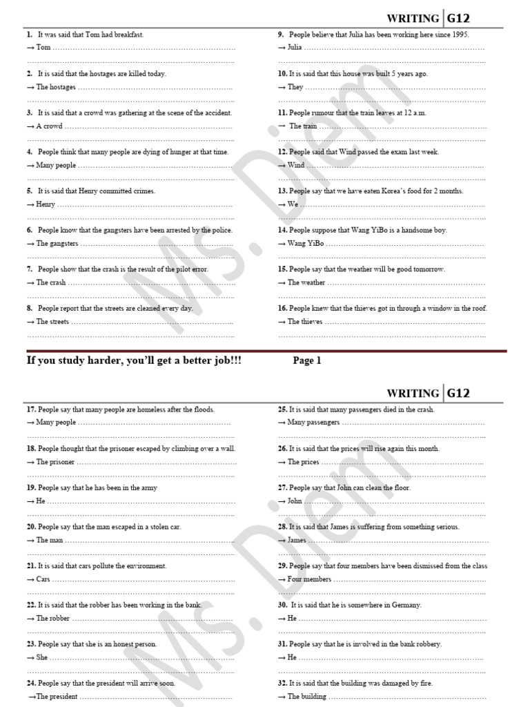 Review It Is Said That g12 | PDF